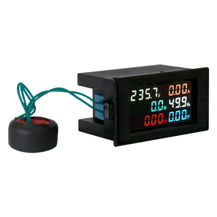 D69-2058 Power Factor and Frequency Meter Digital Meter with Easy to ...