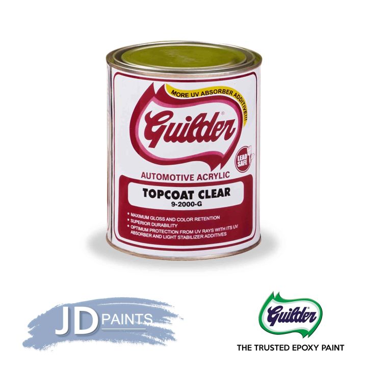 Guilder Automotive Acrylic TopCoat Clear 1L | Lazada PH