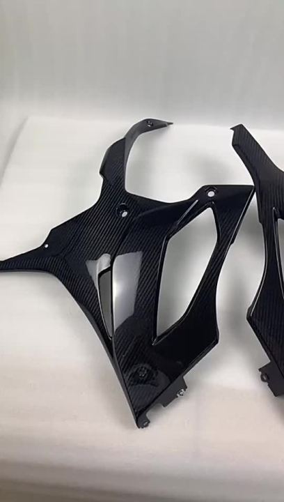 "Motorcycle Carbon Fiber Side Panels for BMW S1000RR - EZAuto DIY ...