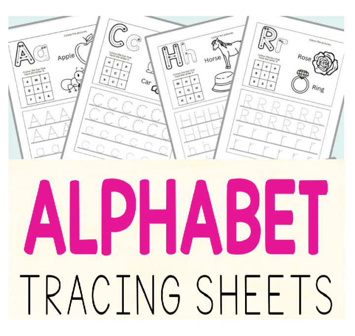 Alphabet ABC Tracing Worksheet Tracing Alphabet ABC (Book 1) - Practice ...