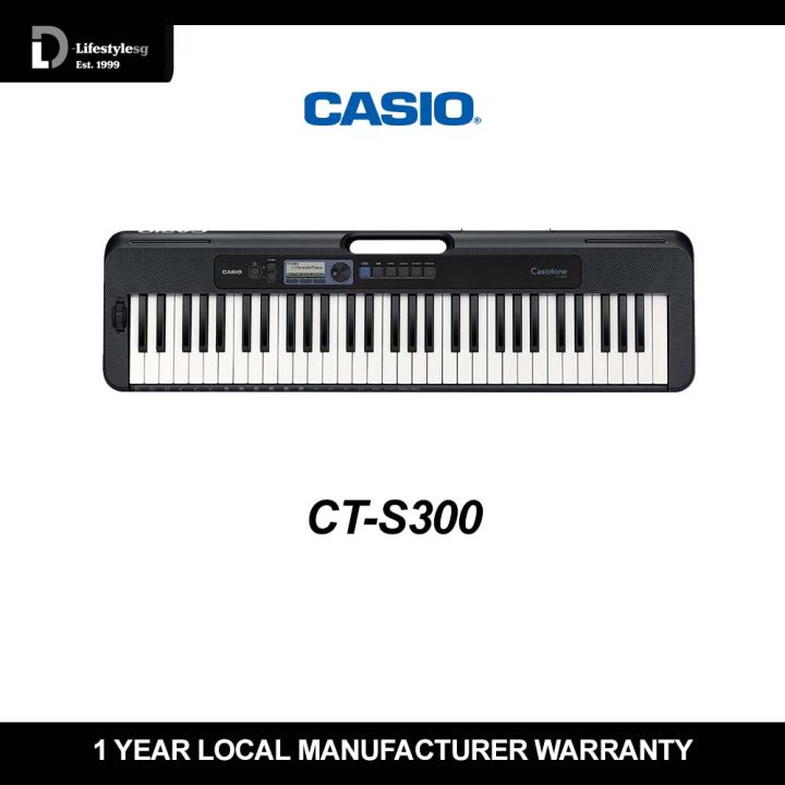 Casio CT-S300 Portable Keyboard | Lazada Singapore