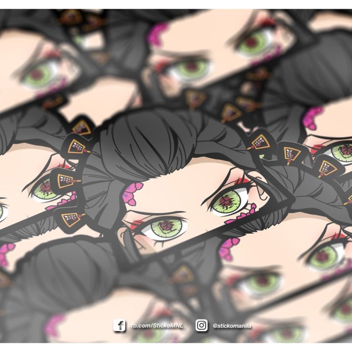 Sticko Manila : Demon Slayer - Daki (Peekers) | Lazada PH