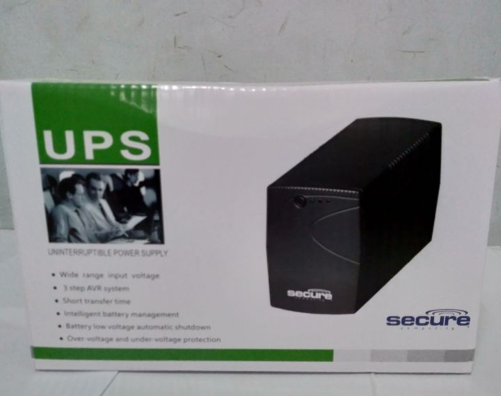 Secure 1500VA Line Interactive UPS | Lazada PH