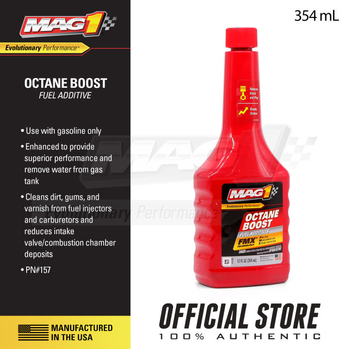 MAG 1 Official Premium Car Gasoline Fuel Octane Boost Additive 12oz ...