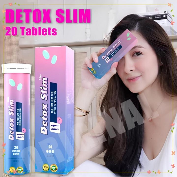 Detox Slim Original Effervescent Tablets 1 of 20 Tablets, Losing Weight, Fat Loss | Lazada PH