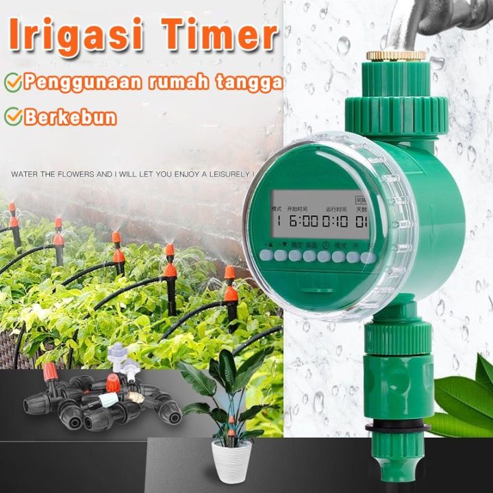 Digital Automatic Irigasi Timer / Air Taman Otomatis Garden Water Alat ...