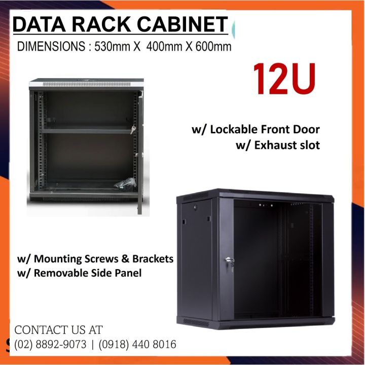COD 12U Data Rack | Server Rack | Network Rack | Data Cabinet | Data ...