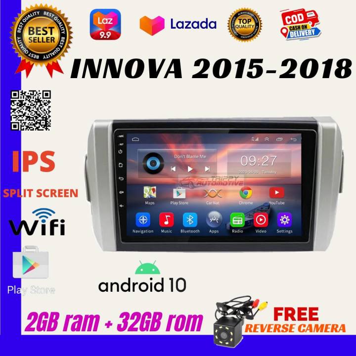 TOYOTA INNOVA 2GB Ram+ 32GB Rom Android HEAD UNIT Car Radio Stereo ...