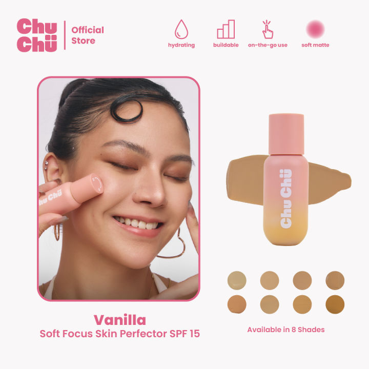 Chu Chu Beauty Soft Focus Skin Perfector SPF15 in Vanilla | Lazada PH