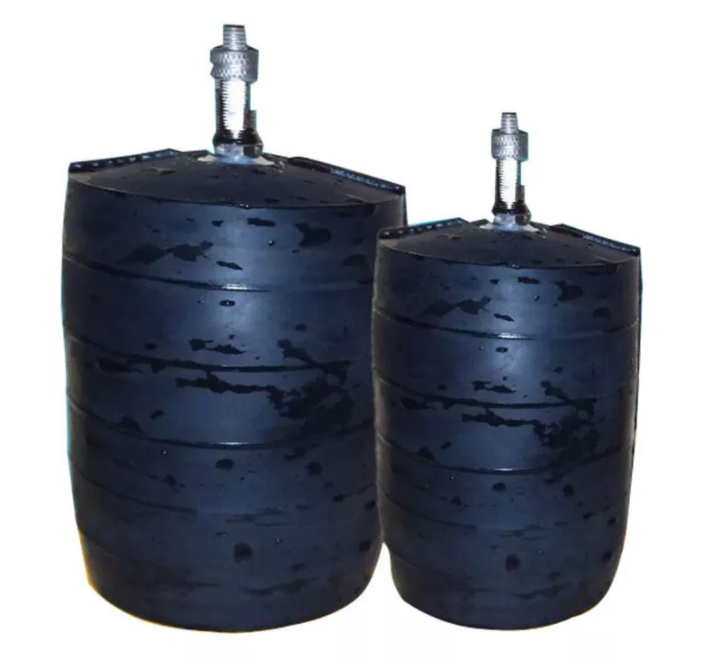 Fit 2" 4" 6" 8" 10" ID Pipe Tube Natural Rubber Drain Air Bag ...