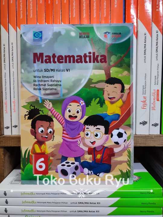 Buku Matematika Kelas 6 SD/MI Kurikulum Merdeka Grafindo | Lazada Indonesia