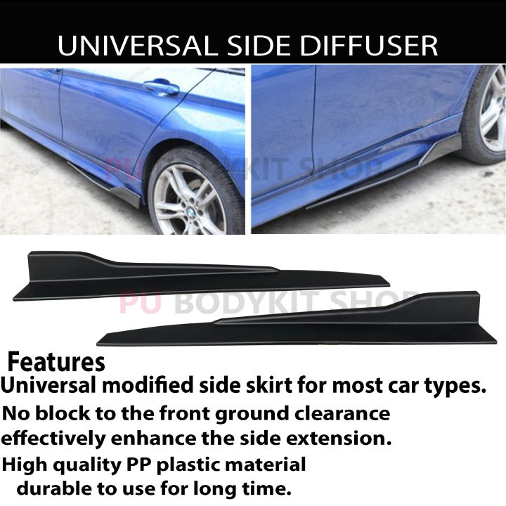 UNIVERSAL SIDE DIFFUSER PP MATERIAL | Lazada