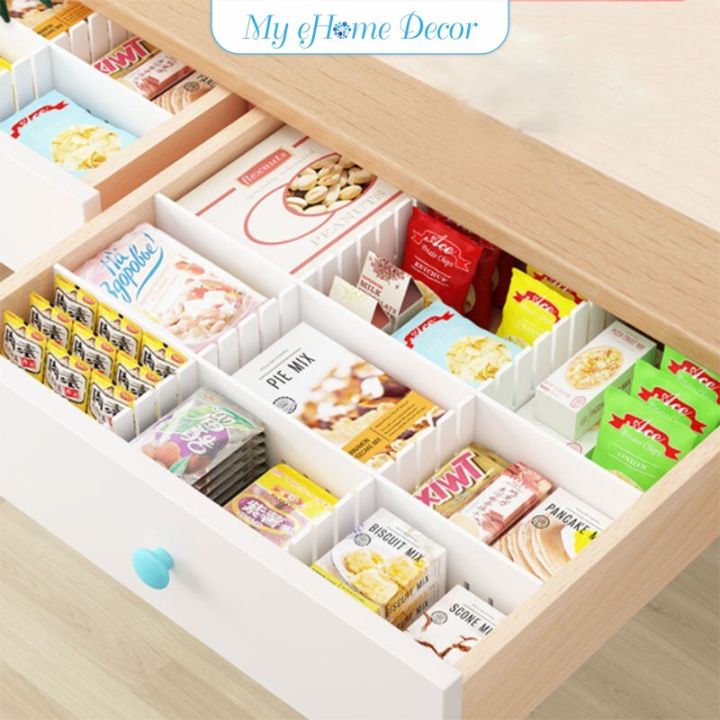 Adjustable Drawer Separator Compartment Divider Household Storage ...