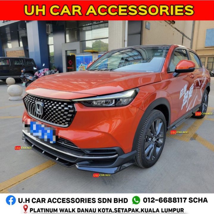 HONDA HRV 2022 2023 FRONT SIDE REAR DIFFUSER LIP BODYKIT WITH PAINT ...