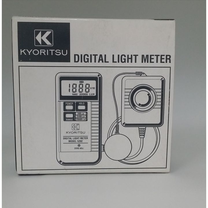 KYORITSU 5202 Digital Light Meter | Lazada