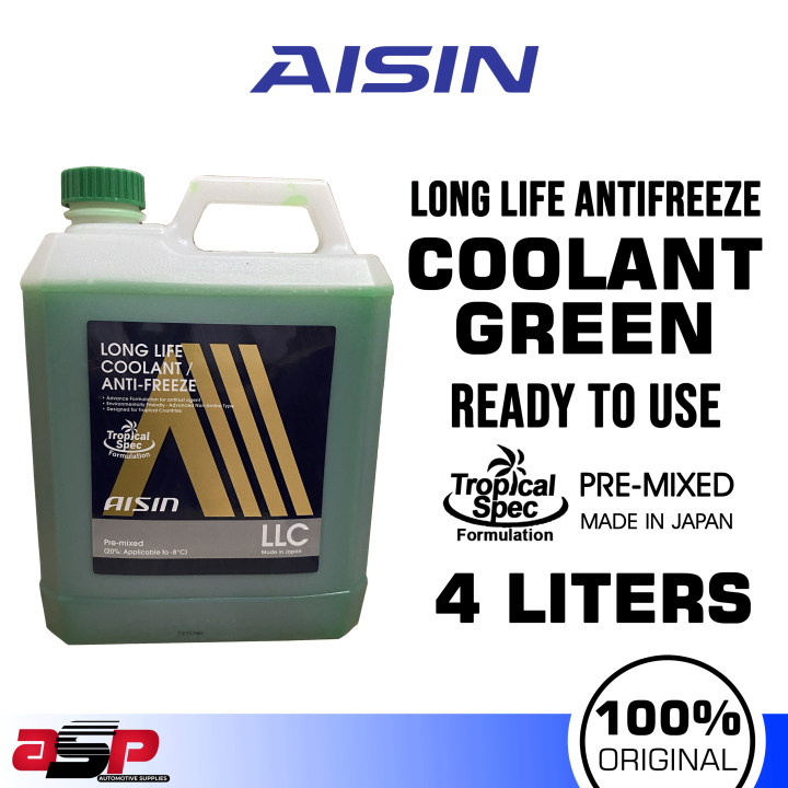 AISIN Long Life Coolant Green Ready to Use 1 Liter / 4 Liters | Lazada PH