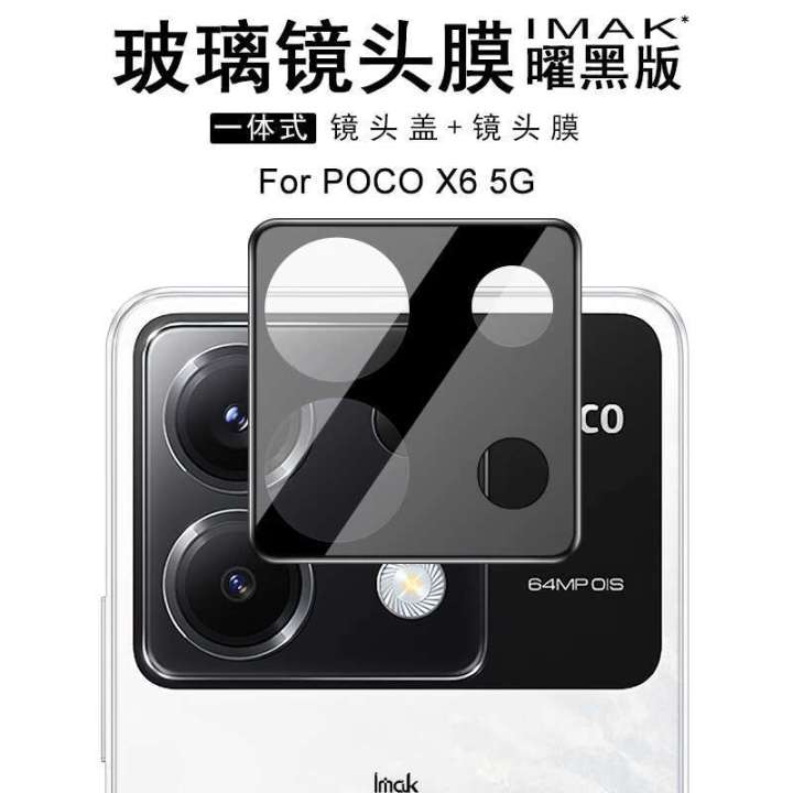 IMAK M6 Xiaomi HD กล้องถ่ายรูปในตัว POCO X6รุ่น Obsidian 5G เลนส์ทนต่อ ...