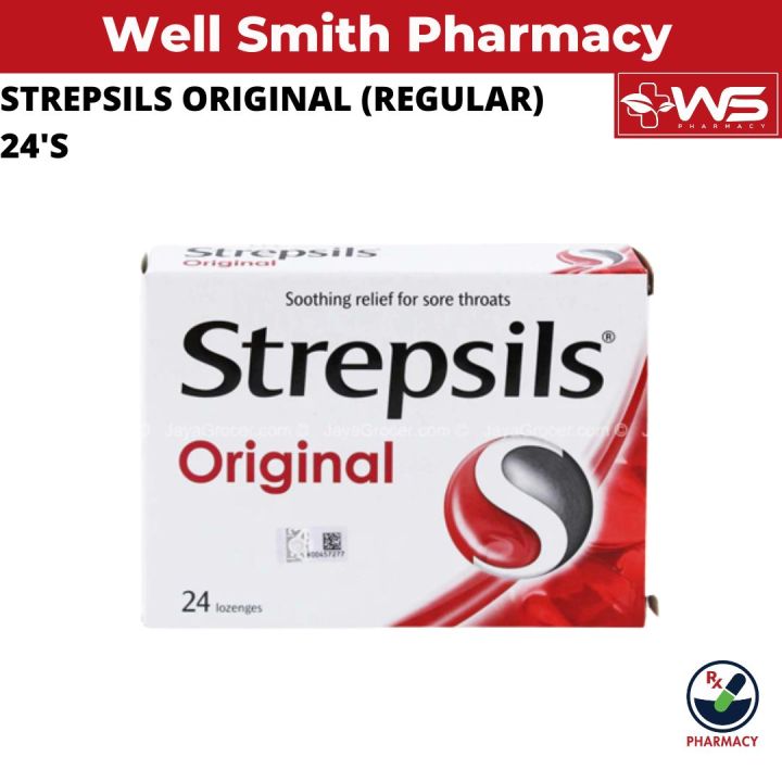 STREPSILS ORIGINAL (REGULAR) 24'S | Lazada