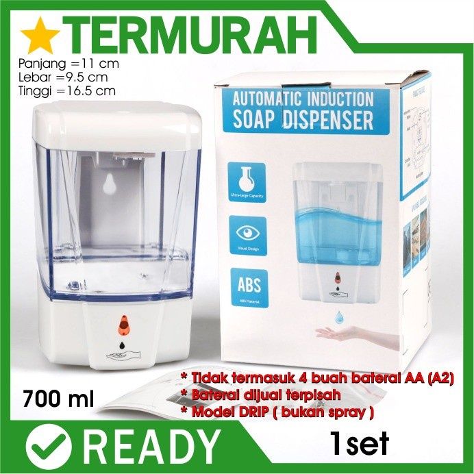 soap dispenser otomatis tempat automatic sabun hand sanitizer sensor ...