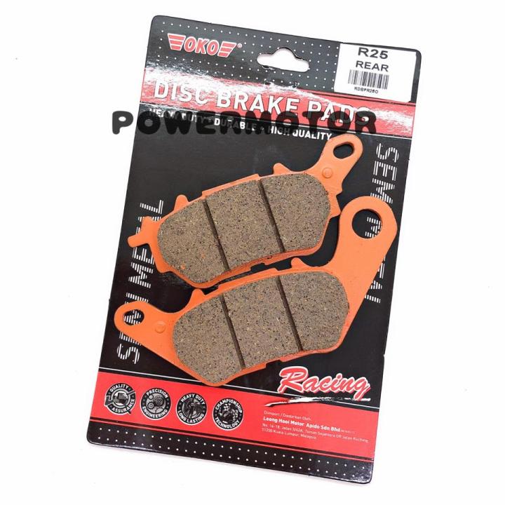 🔥Ready Stock ️ OKO Semi Metal Disc Brake Pad Front Rear LC135 LC 5S ...