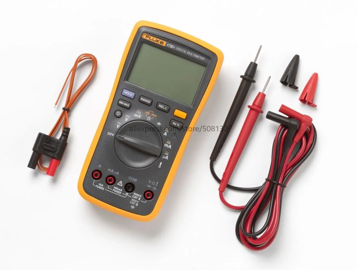 Fluke 15B+17B+18B+12E+ Portable Digital Multimeter Auto Range DMM AC/DC ...