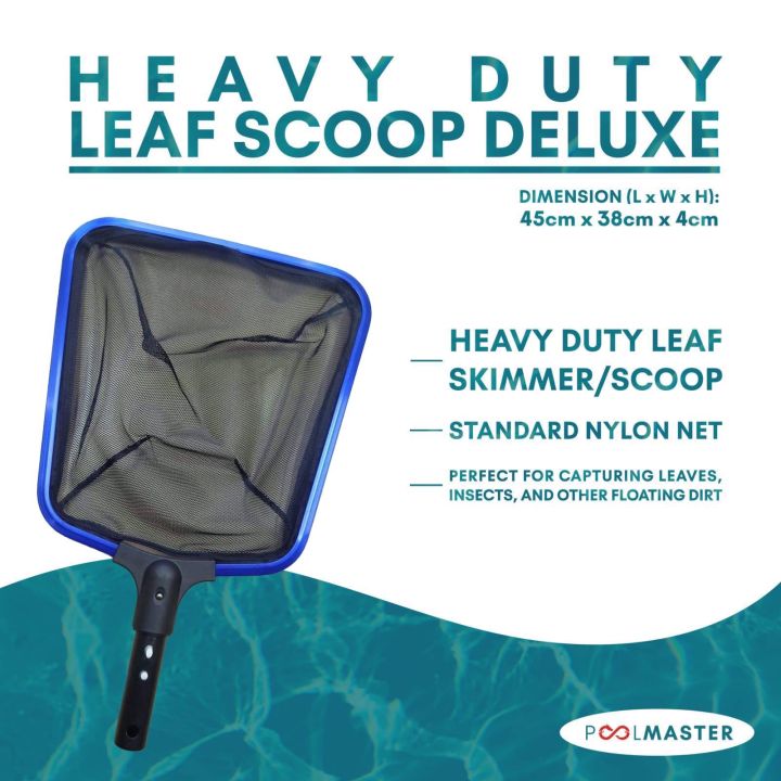 Heavy Duty Metal Frame Leaf Scoop Deluxe / Hand Skimmer | Lazada PH