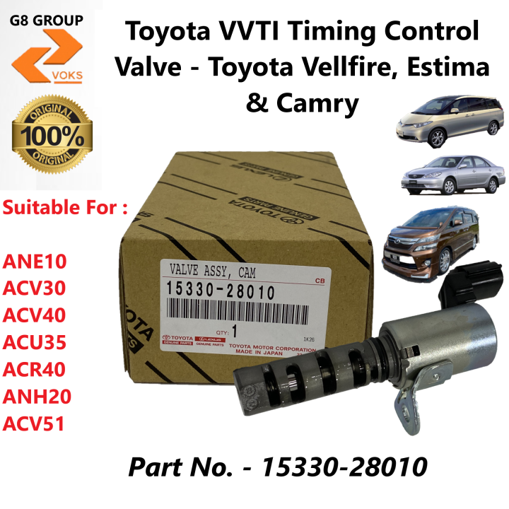 Toyota VVTI Timing Control Valve - Toyota Vellfire, Estima & Camry ...