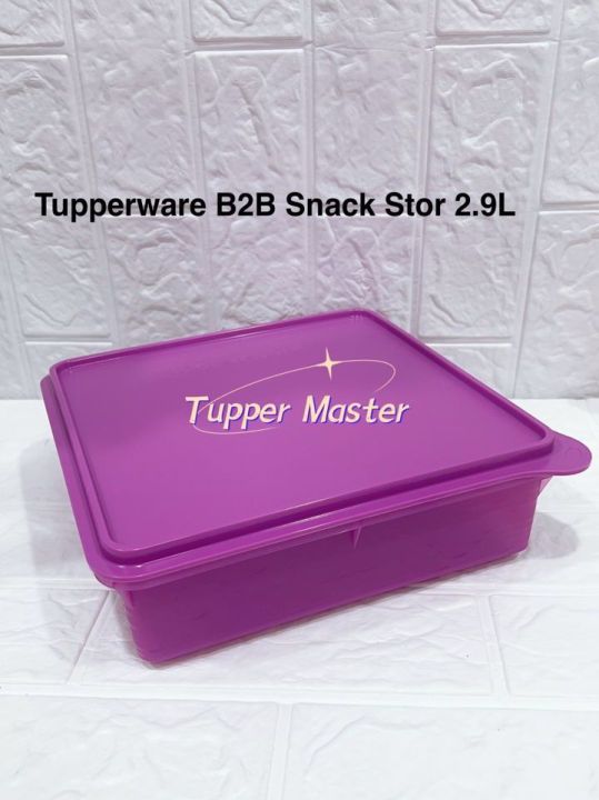 Tupperware B2B Snack Stor 2.9L (1) | Lazada
