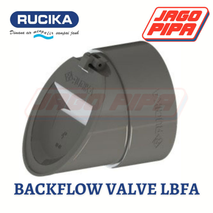 Backflow 3 Inch Rucika / Back Flow Valve PVC / Penutup Saluran Air ...