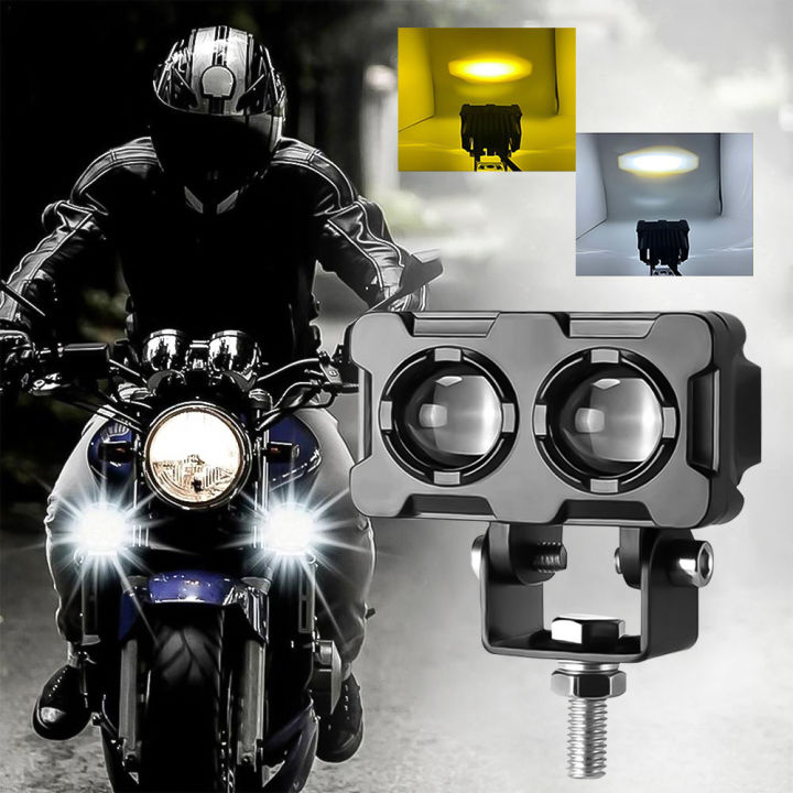 120W Double LED Mini Driving Light for Motorcycle IP68 Waterproof ...