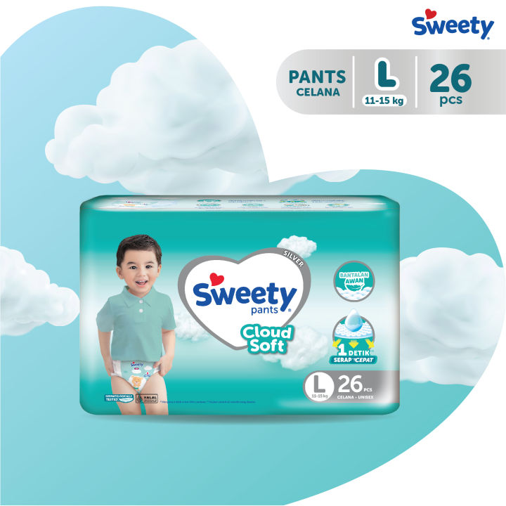Sweety Cloud Soft L 26s | Lazada Indonesia