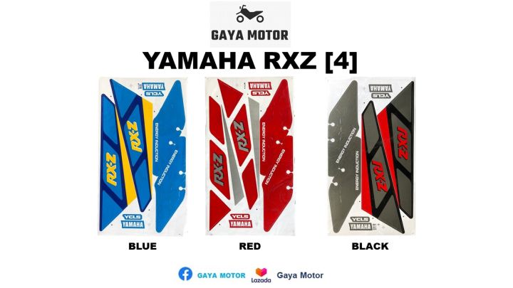 Yamaha RXZ (4) Body Sticker | Lazada