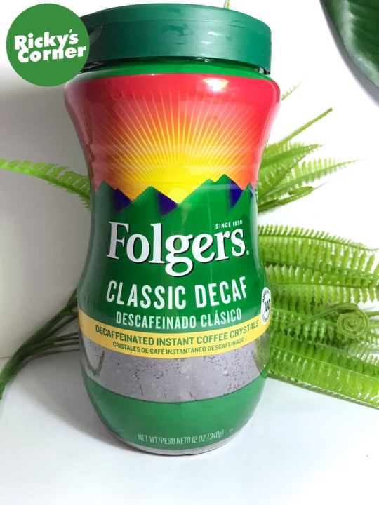 folgers classic decaf 340g (BIG) | Lazada PH