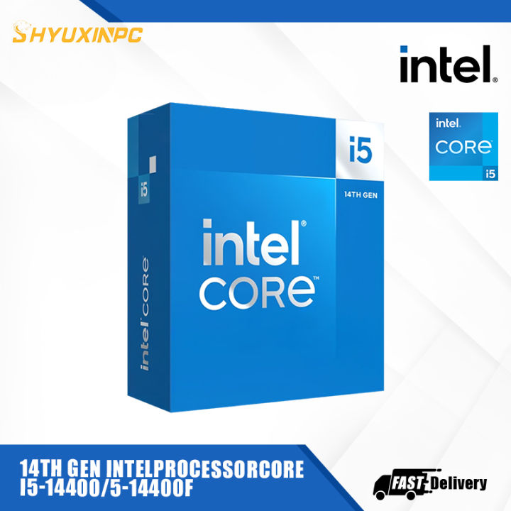 Intel Core i5-14400 / i5-14400F Core i5 14th GEN CPU Processor (3 Years Warranty) | Lazada Singapore