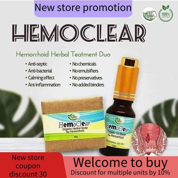 HEMOCLEAR ORGANIC HERBAL SET | Lazada PH