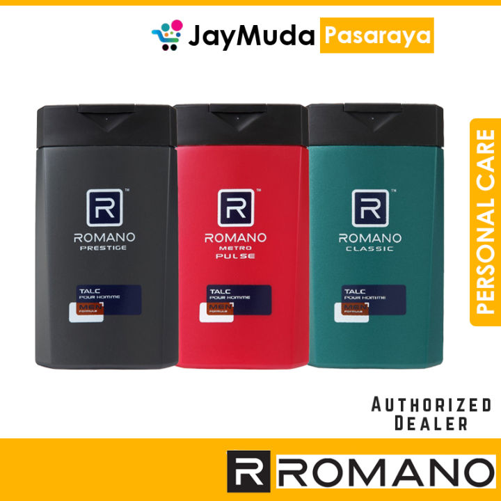 Romano Talc Classic / Prestige / Urbane Attitude / Metro Pulse 125G ...