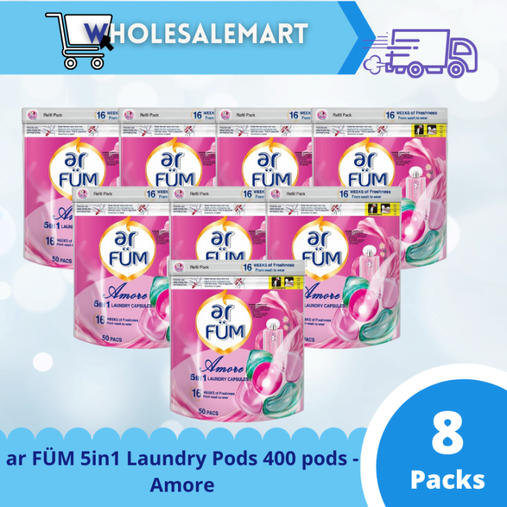 ar Fum 5in1 Laundry Capsules - 8 Packs (New Upgrade) | Lazada Singapore