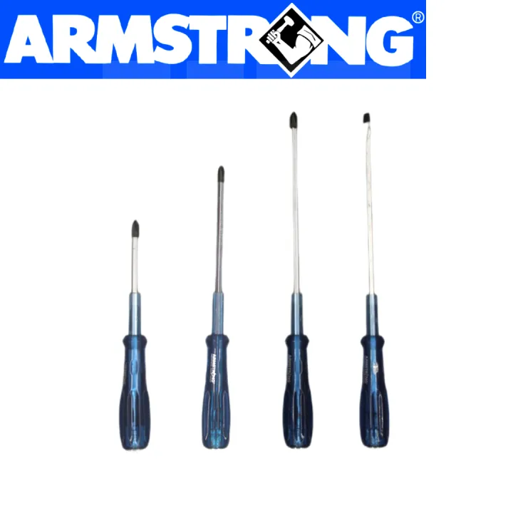 ARMSTRONG Screwdriver Magnetic 8inch 6 inch 4inch/Flat screwdriver ...