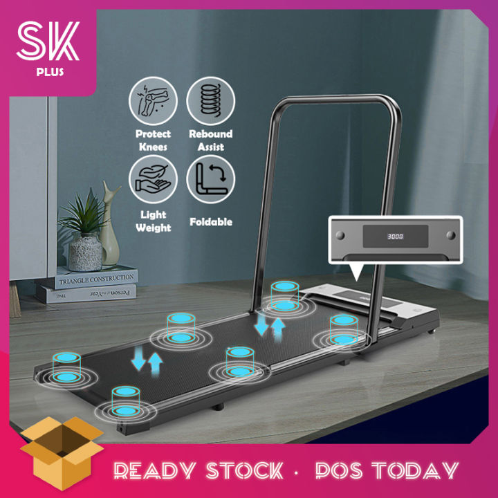 SKPLUS 2.0HP Home Smart Foldable Treadmill Electric Walking Pad Machine ...