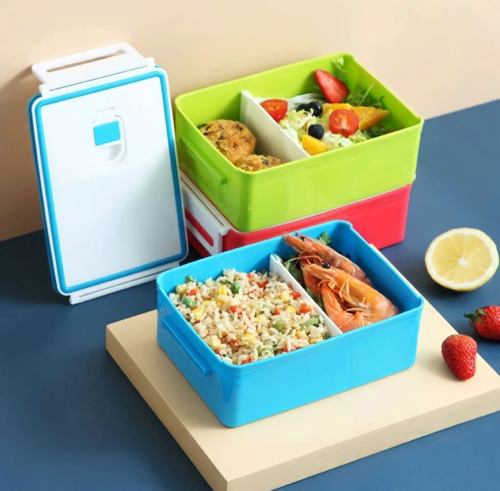 Lunch Box Set Botol / Tempat Makan Set Botol / Kotak Makan + Botol ...