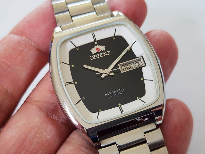 นาฬิกา Vintage Orient TV Dial จอทีวี Automatic Gents มือ 2 สภาพสวย ...
