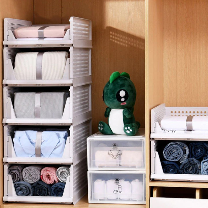 【SG Stock】Modular Retractable Multi Storey Stackable Drawer Storage Box ...