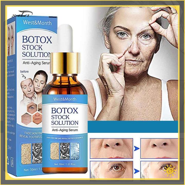 UK Botox Wrinkle Remover Instant Anti-Aging Face Serum Retinol Skin ...