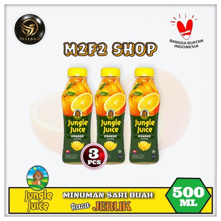 Diamond Jungle Juice Orange | Jus Jeruk Botol Pet - 500 ml (Kemasan 3 ...