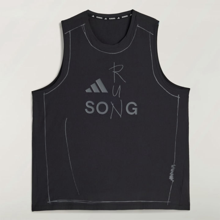 Tank Top Lari Wanita Adidas Tank x Song for the Mute Black - KT0776 ...