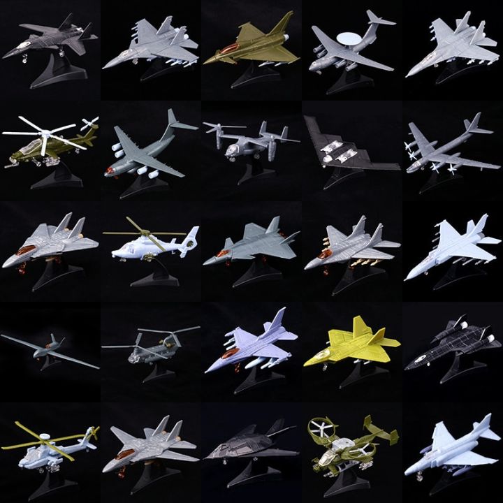 4D 27Styles 1:144 Fighter Assembly Model Plastic Gule Free Plane Armed ...