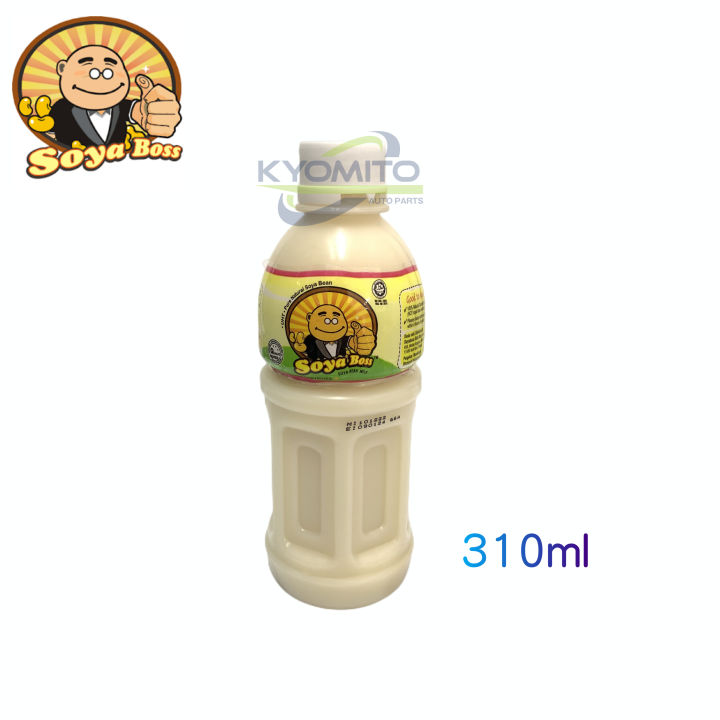 SOYA BOSS 100% Pure Natural Soya Bean Milk 310ml UHT Soya Milk Halal No ...