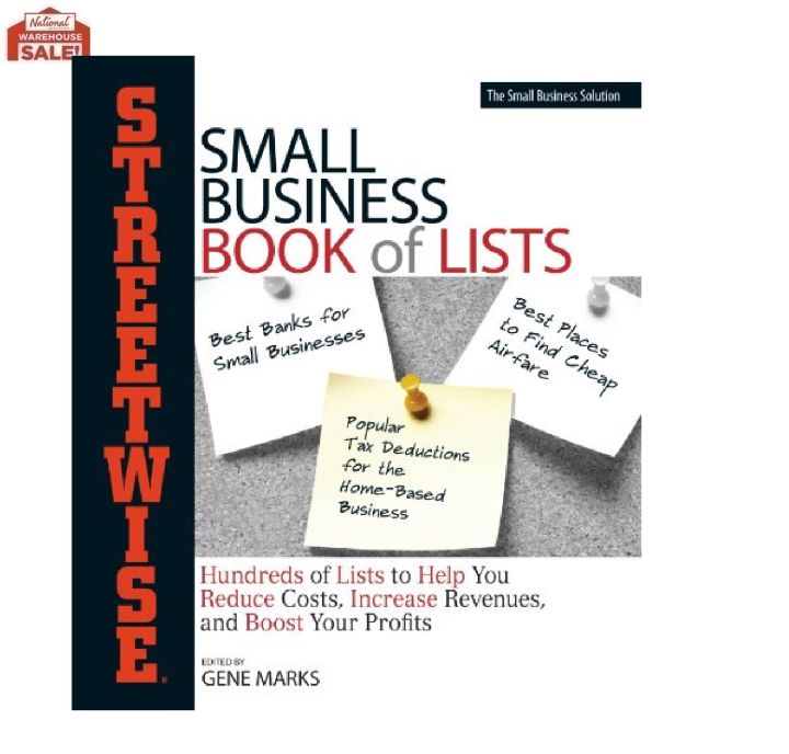SMALL BUSINESS BOOK OF LISTS STREETWISE | Lazada PH