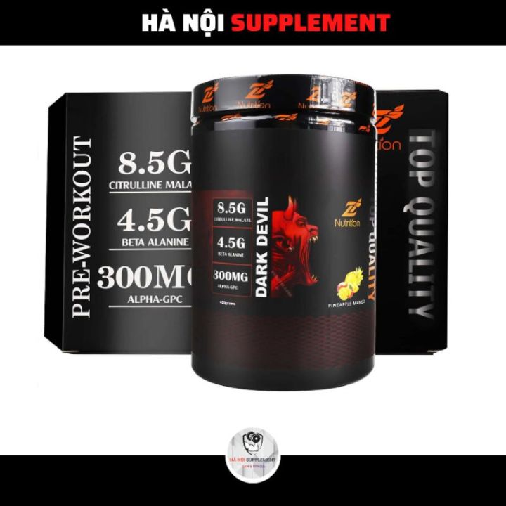 DARK DEVIL PREWORKOUT - TĂNG SỨC MẠNH KHUNG VỚI DMAA (30 SERVING) - Hà ...