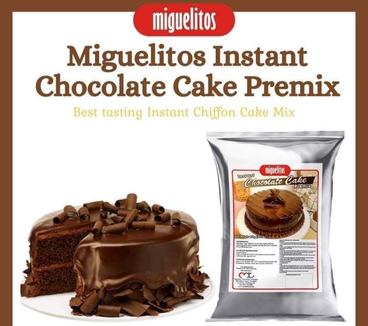 Chocolate Chiffon Cake Mix 460G | Lazada PH